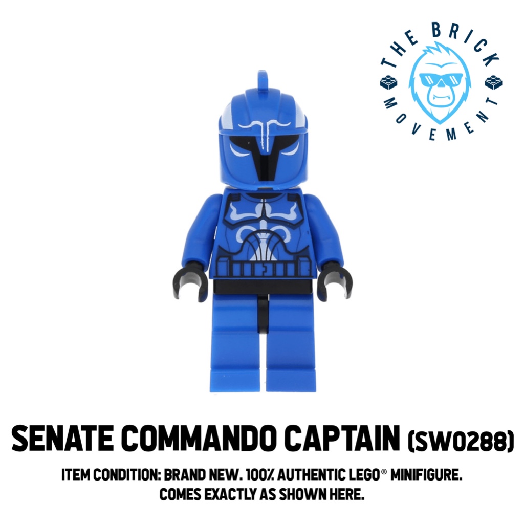 LEGO® STAR WARS Senate Commando Captain Minifigure | Shopee Philippines