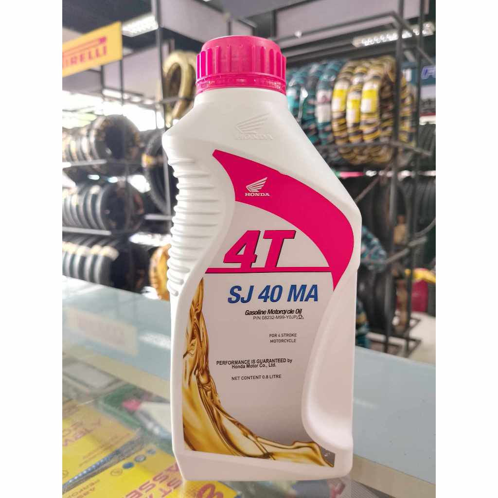 HONDA GENUINE OIL 4T MONO GRADE SJ 40 MA 800 ml ( 08232-M99-Y0JP1 ...