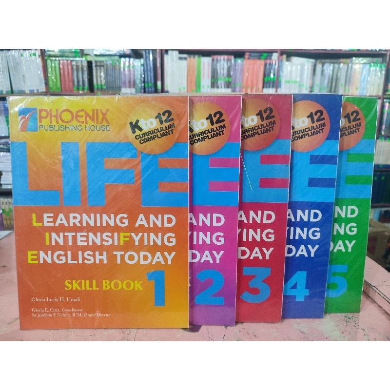 LIFE Learning And Intensifying English Today SkillBook Grade1 to 6 by ...