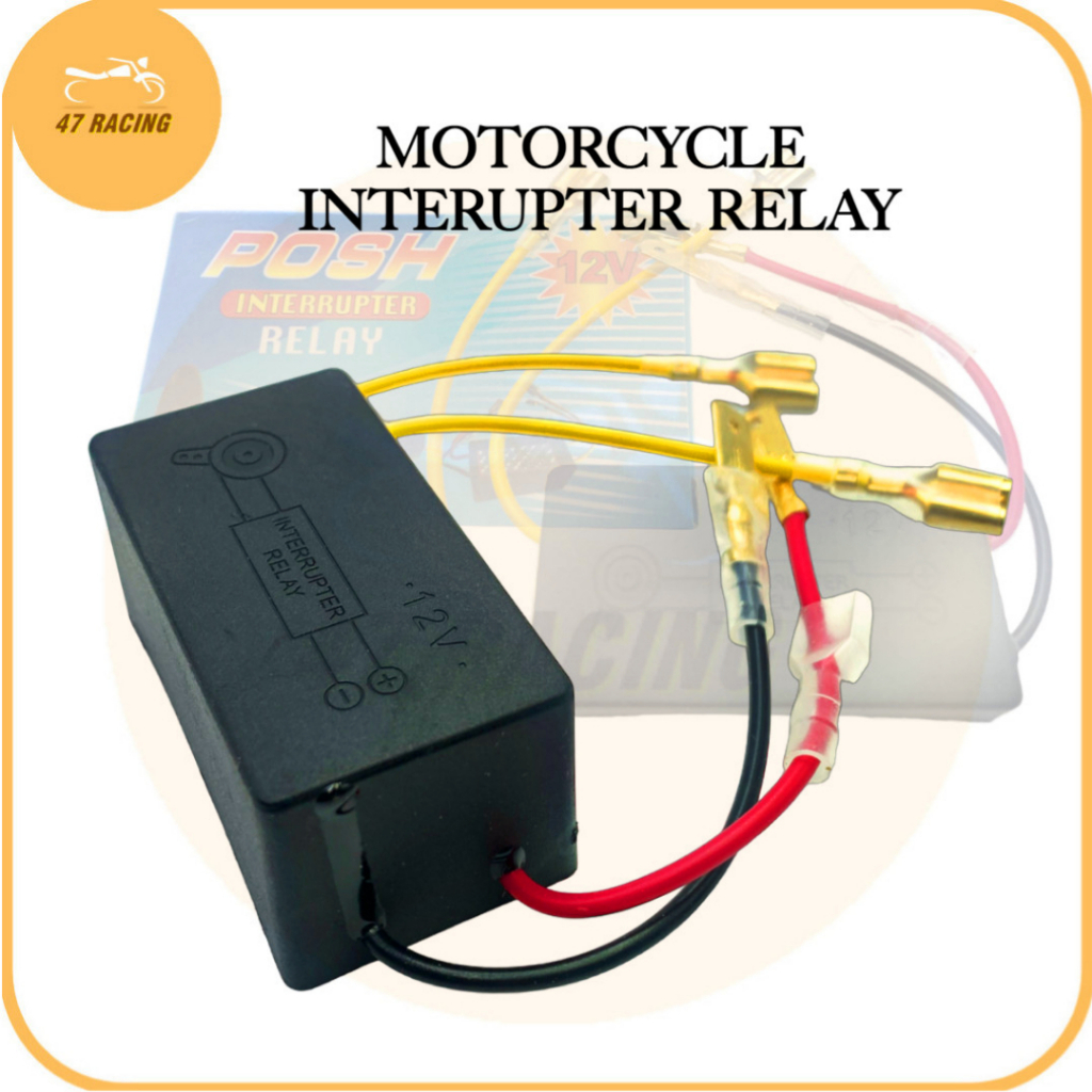 Posh Interrupter Relay Motorcycle For Horn / Led | Shopee Philippines
