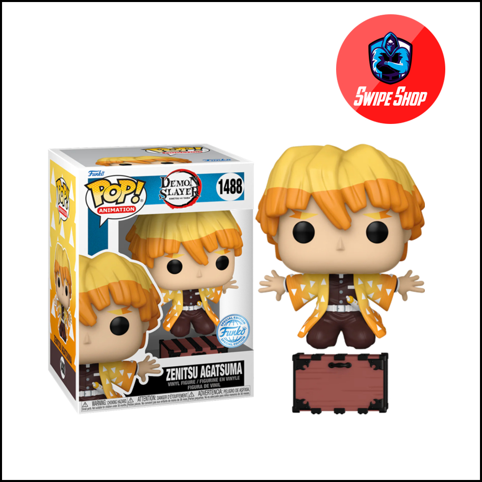 Funko Pop Zenitsu Agatsuma with Box Demon Slayer | Shopee Philippines