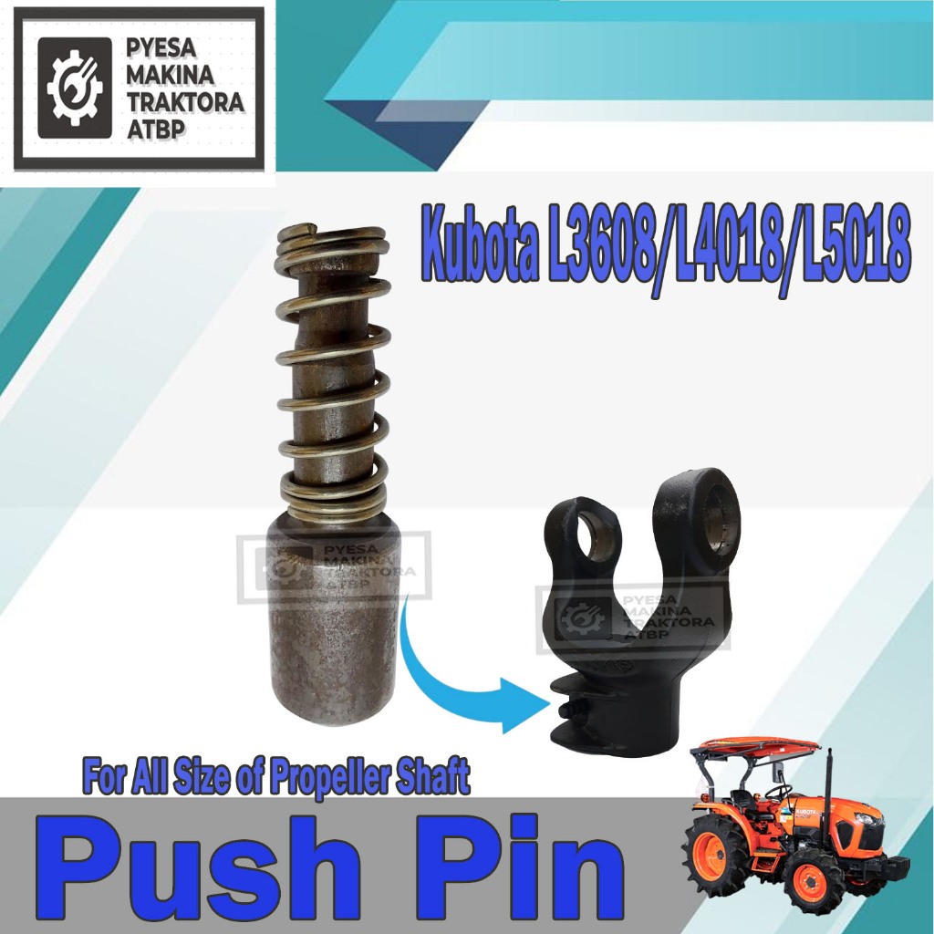 Push Pin For All Sizes Of Propeller Shaft for Kubota Tractors L5018 ...