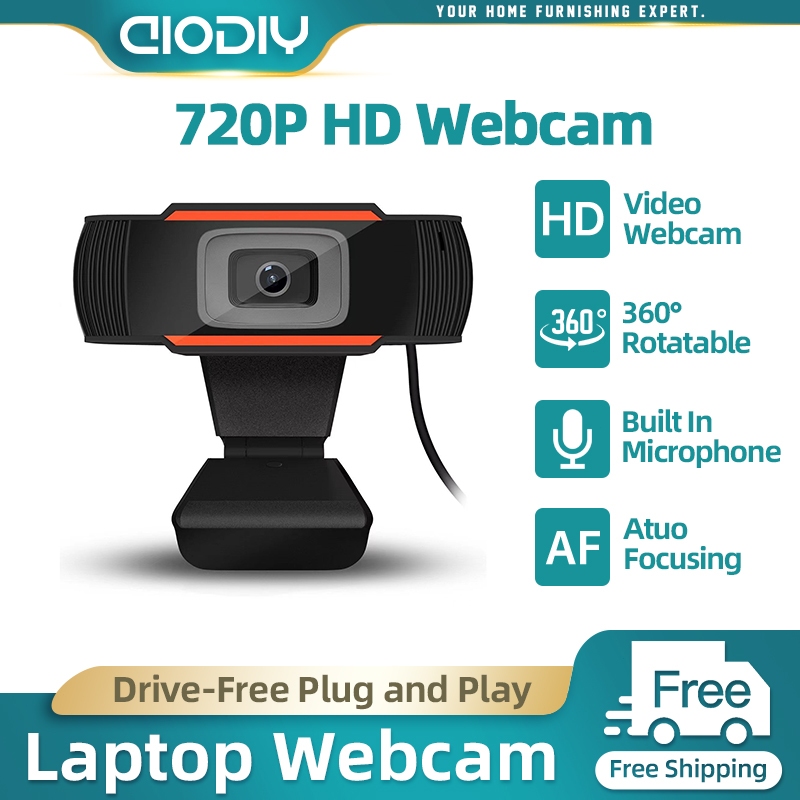 AIODIY Laptop Webcam 1080p 720p | Shopee Philippines