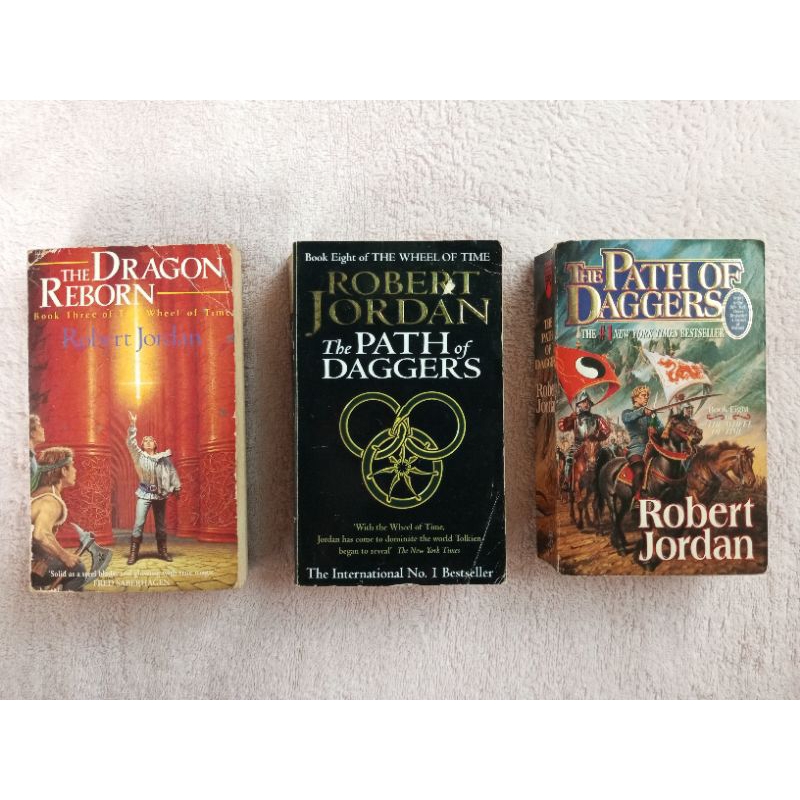 ROBERT JORDAN BOOKS - WHEEL OF TIME BOOKS (THE DRAGON REBORN) FANTASY ...