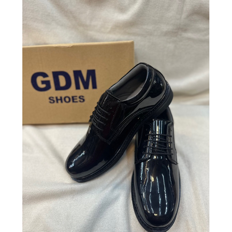 GDM Clarino Leather 70% Cooler Charol Wetlook Duty Shoe Non slip Sole ...