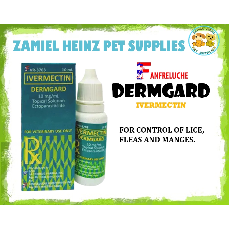 DERMGARD - Anti Tick / Fleas for Dogs | 10mL | Shopee Philippines