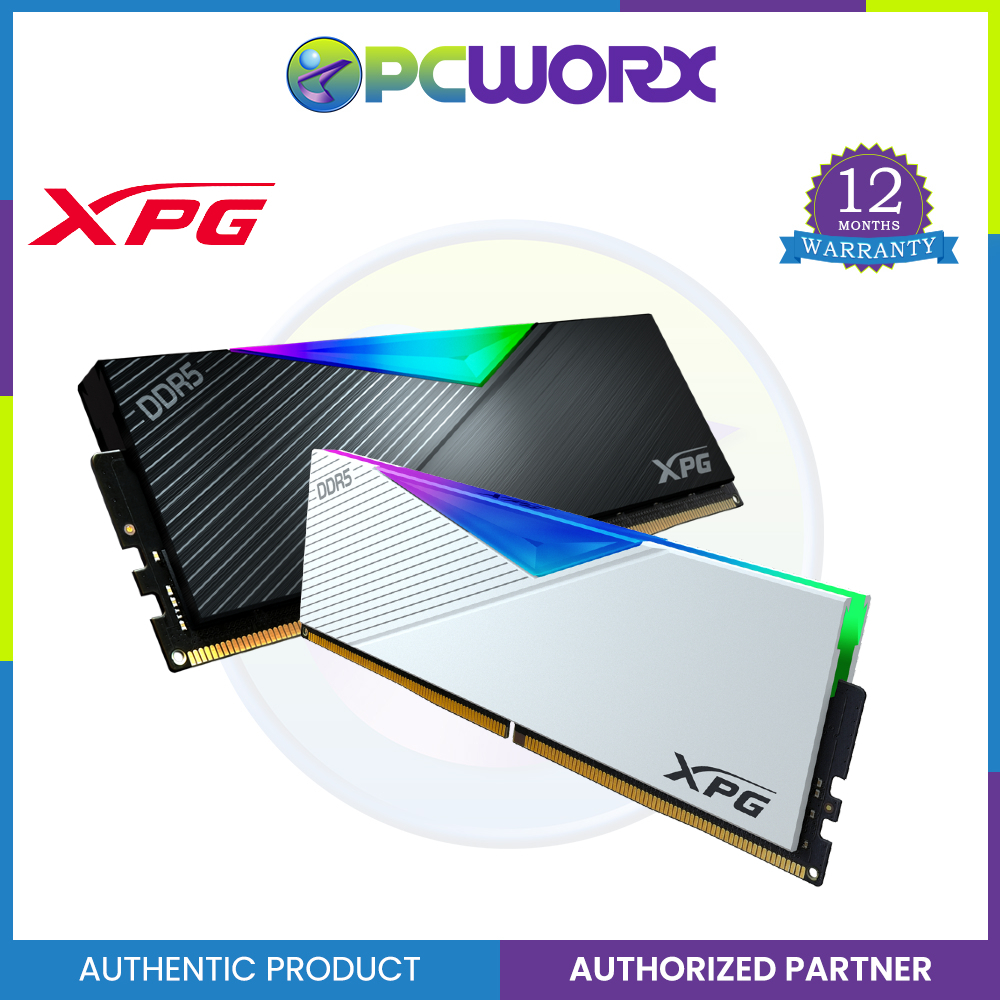 Adata XPG LANCER RGB 32GB (2x16GB) DDR5 Desktop Memory - 5200Mhz ...