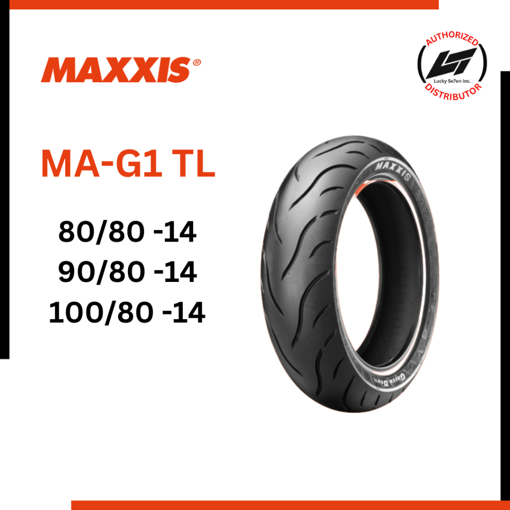 Maxxis Green Devil MA-G1 TL Motorcycle Tires Rim 14 | Shopee Philippines