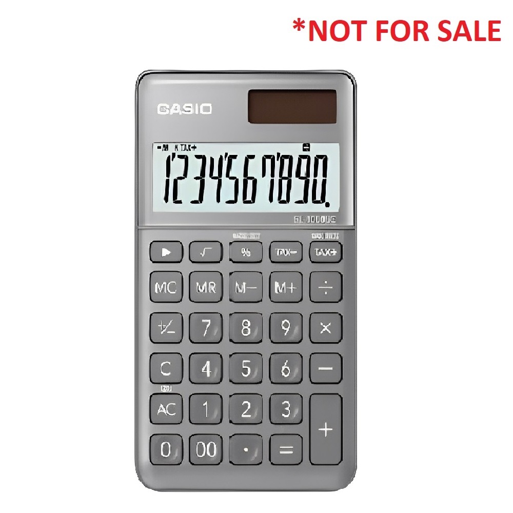 Casio Calculator GWP/NOT FOR SALE | Shopee Philippines