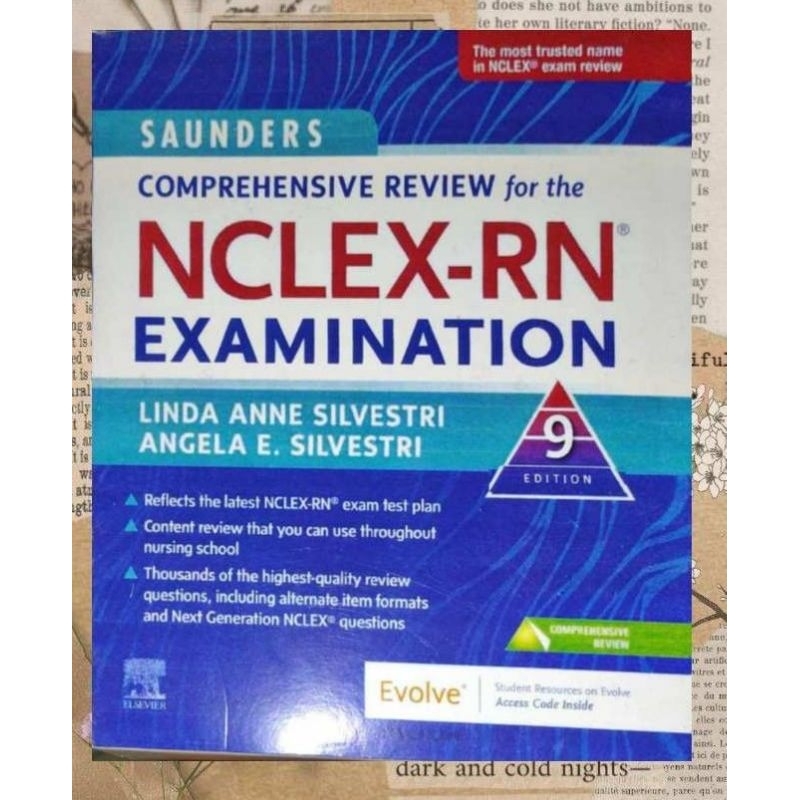 Saunders Comprehensive Nclex-Rn Examination 9th edition 2023 | Shopee ...