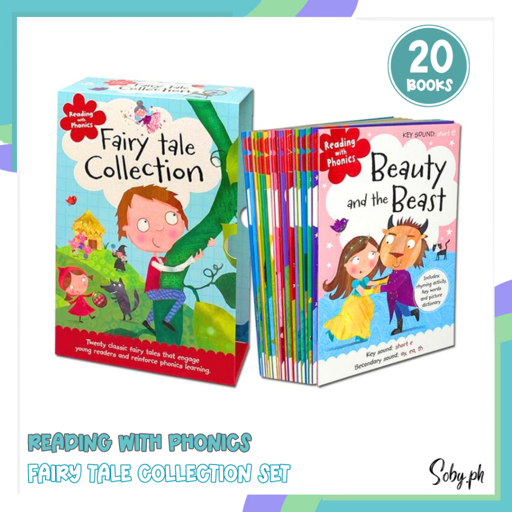 SOBY PH - Reading with Phonics Fairy Tale Collection 20 Books Box Set - Age 5+ - Paperback ...