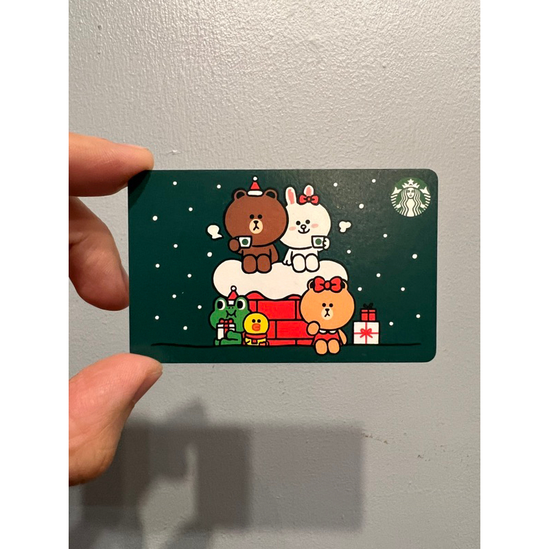 Starbucks + Line Friends Starbucks Card (Starbucks Paper Card Ph)2021 ...
