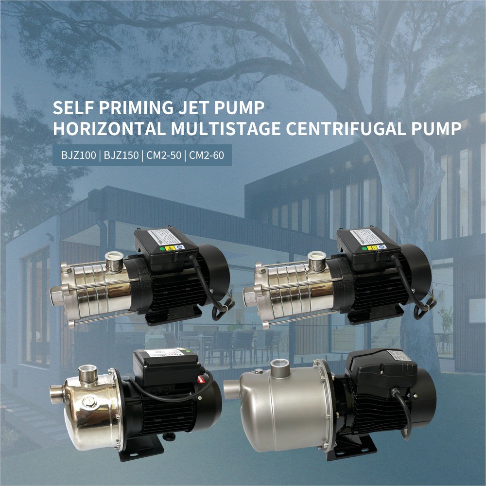 Hydropure Self-Priming Jet Pumps/Horizontal Multistage Centrifugal Pump Stainless Steel | Shopee ...
