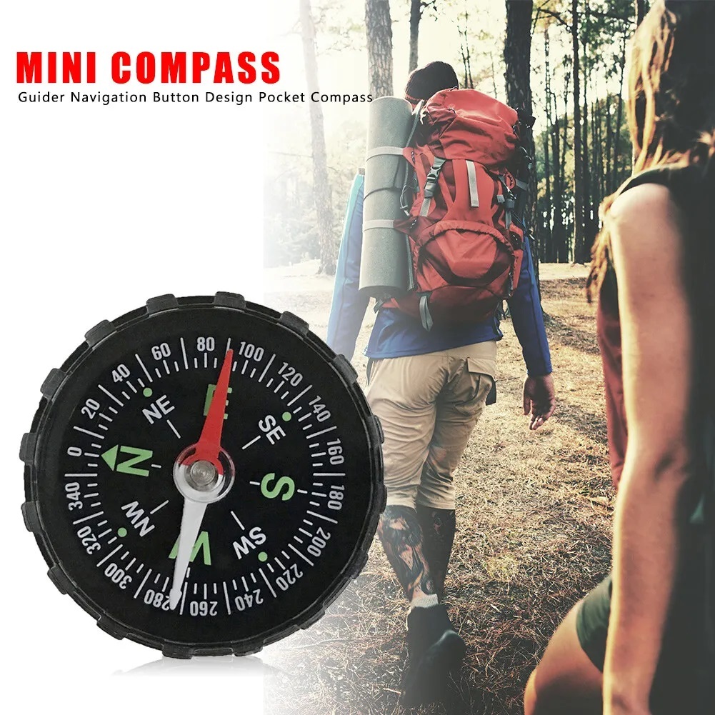 Portable Camping Compass Handy Survival Compact Navigation Outdoor Camp ...