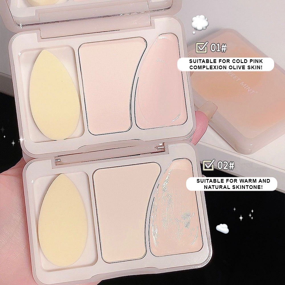 High Disc Dual Concealer Highlight Matte Moisturize Increase Facial ...