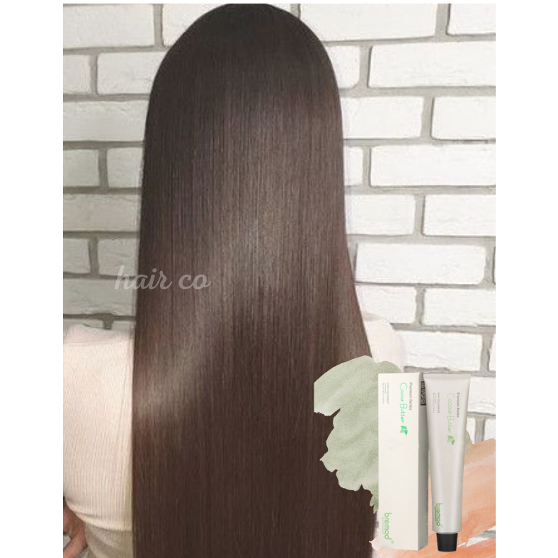 BREMOD PREMUIM SERIES HAIR COLOR COCOA BUTTER ( D66.77 MOCHA BROWN ...