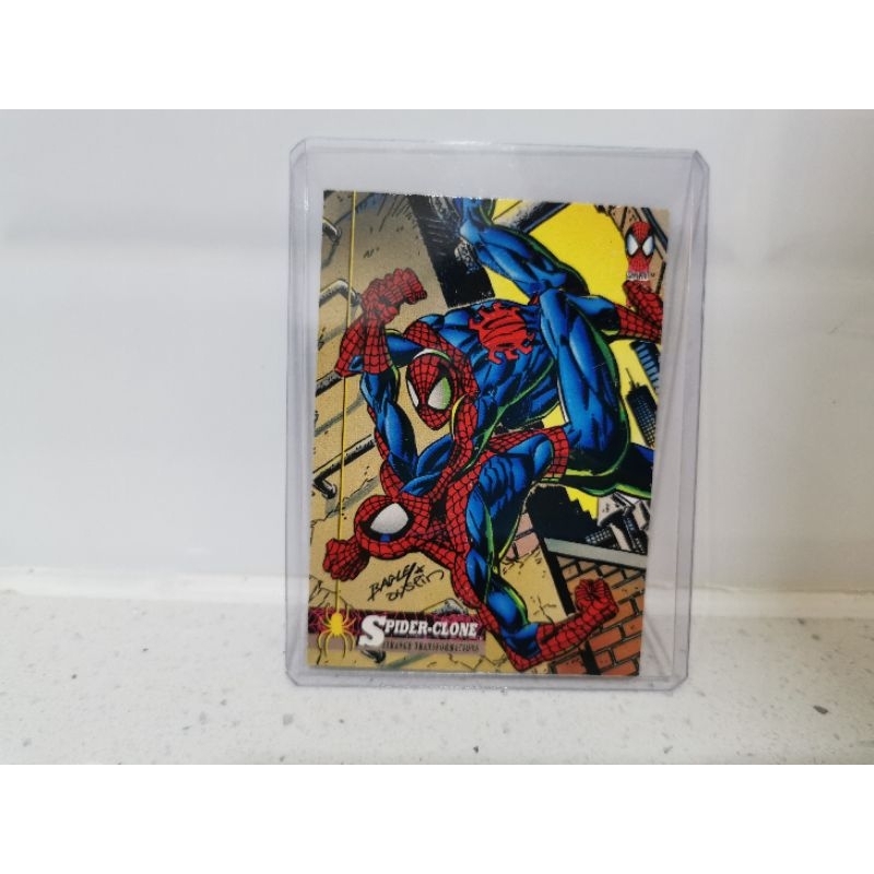 1994 Amazing Spider-Man Trading Cards #24 Spider-Clone with Card ...
