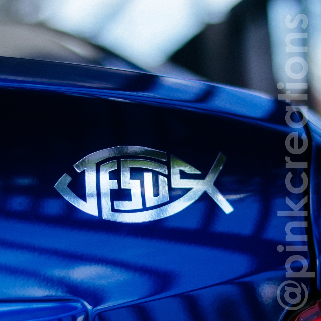 Jesus Christian Fish Car Sticker | Shopee Philippines