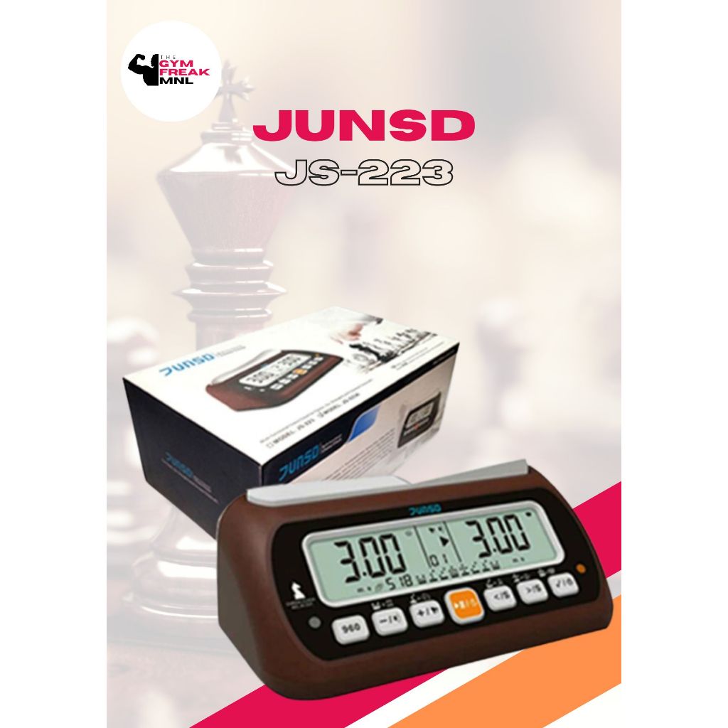 JUNSD Digital Chess Clock JS 223 | Shopee Philippines