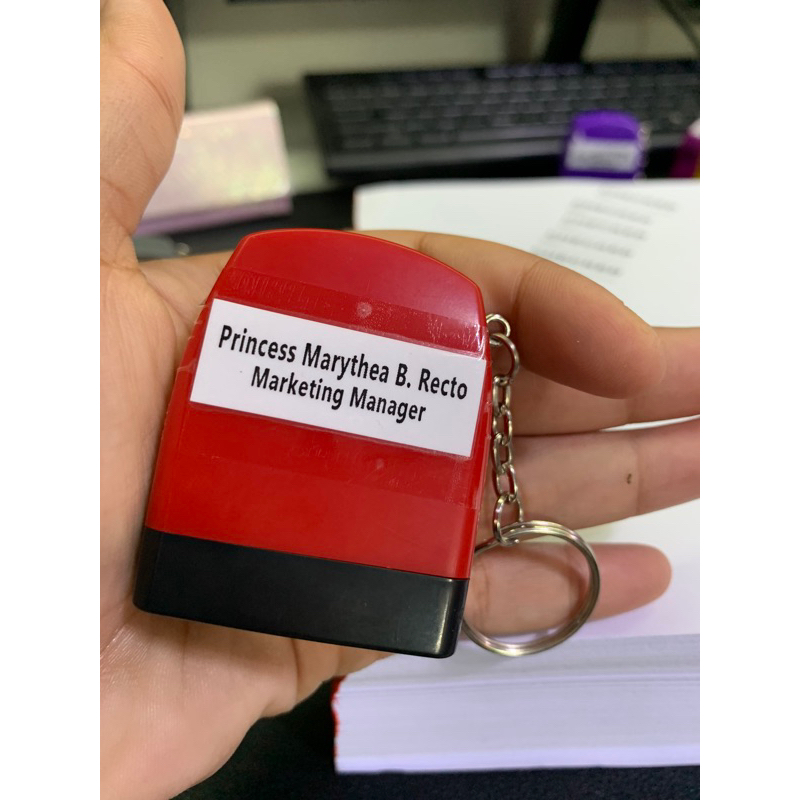 HA 3313 Personalized self inking stamp free name lay out COD | Shopee ...