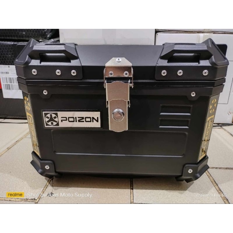 POISON ABS HARD PLASTIC TOP BOX 45L | Shopee Philippines