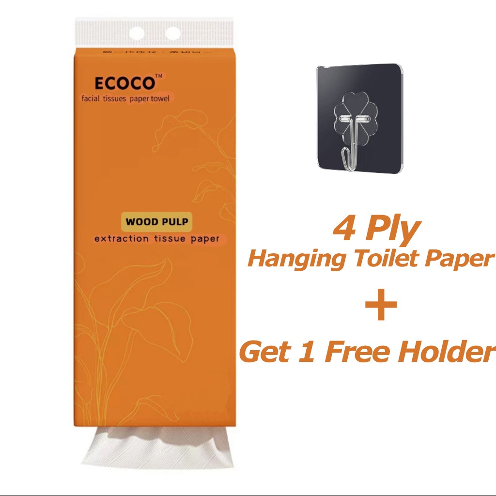 Facial Tissue 4Ply Hanging Toilet FaceFriendly Eco Friendly Soft ...