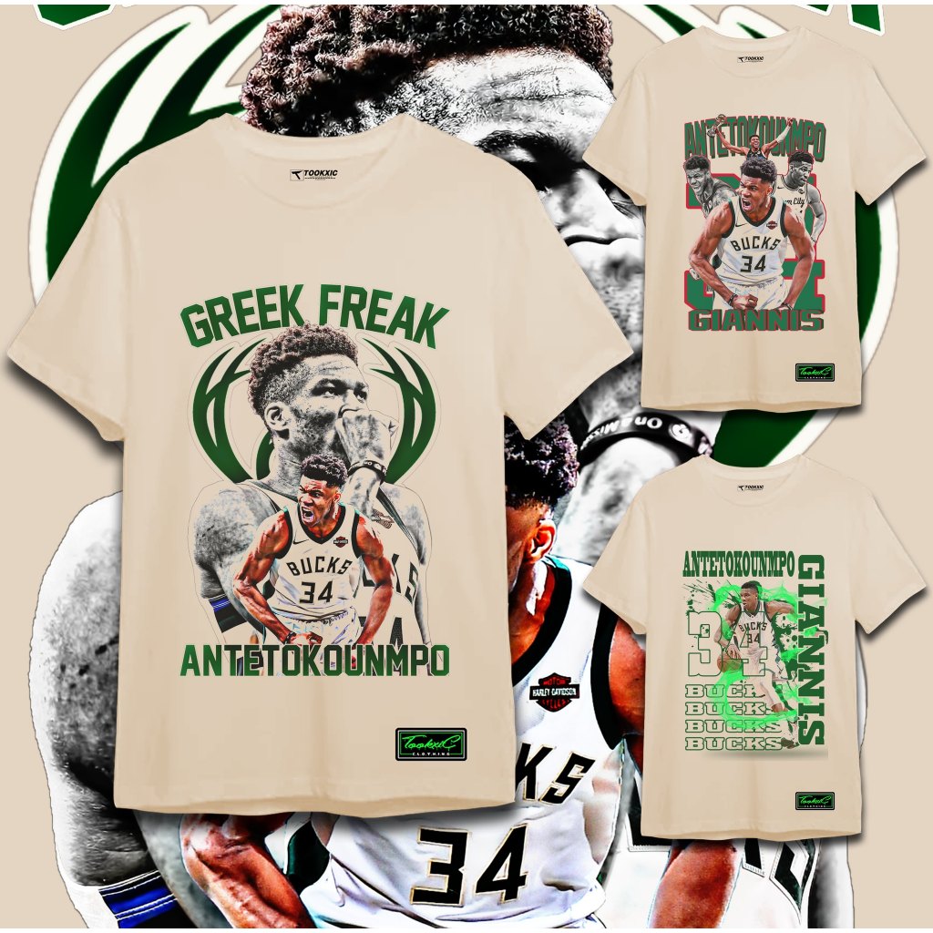 Bootleg NBA Shirt - Giannis Antetokounmpo - Vintage Inspired Tees ...