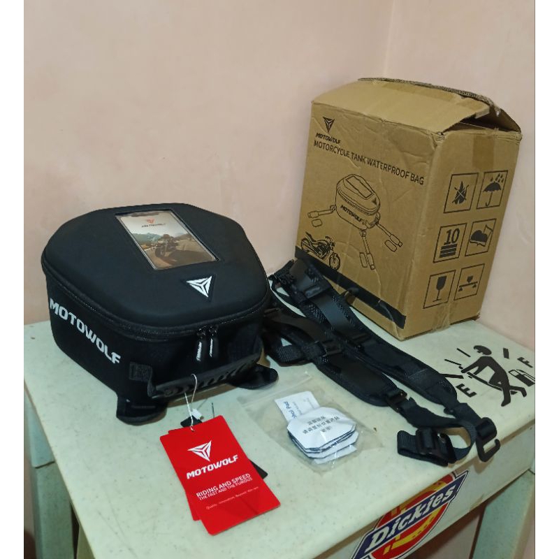 Motowolf Tank Bag/Center Bag + Stepgrill | Shopee Philippines