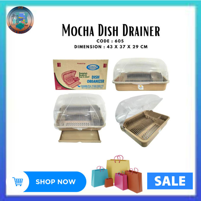 MOCHA DISH DRAINER/DISH DRAINER/DISH RACK #DISH DRAINER #DISH RACK ...