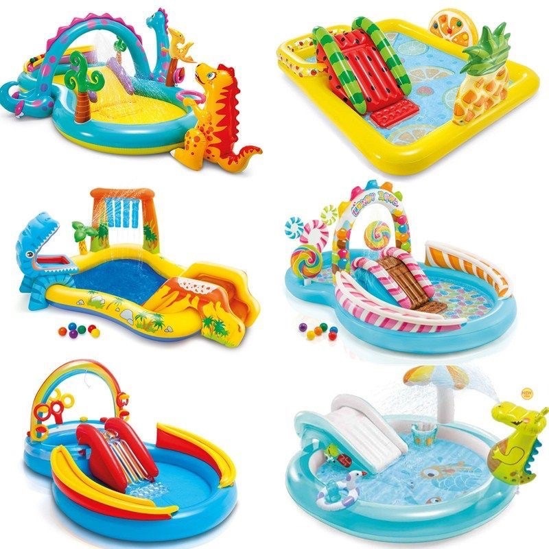 INTEX Children's Ocean Park Swimming Pool Outdoor children's pool ...