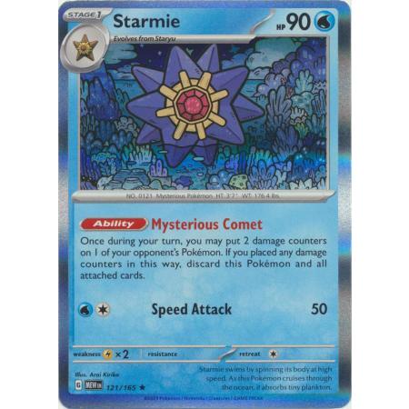 Starmie - 121/165 - Holo Rare Scarlet & Violet 151 Singles - Poke World PH | Shopee Philippines