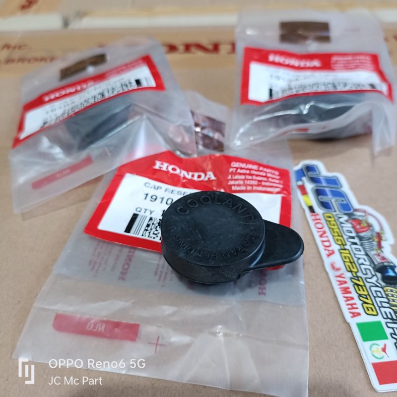 Cap Reserve Tank (Takip sa Coolant) for Honda Click V1/V2/V3 125i -150i ...