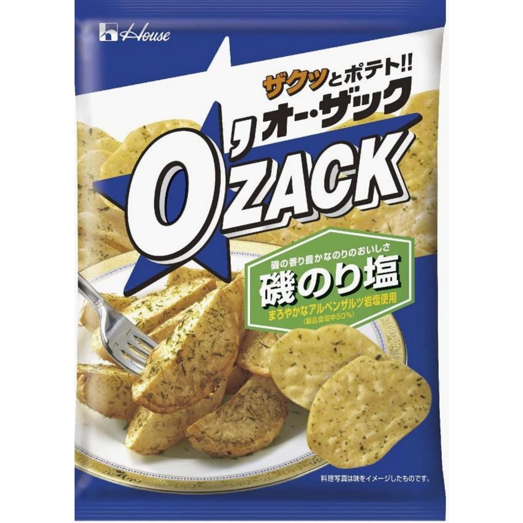 House Foods O'zack Norishio Potato Chips 55g x 12 bags Direct from ...