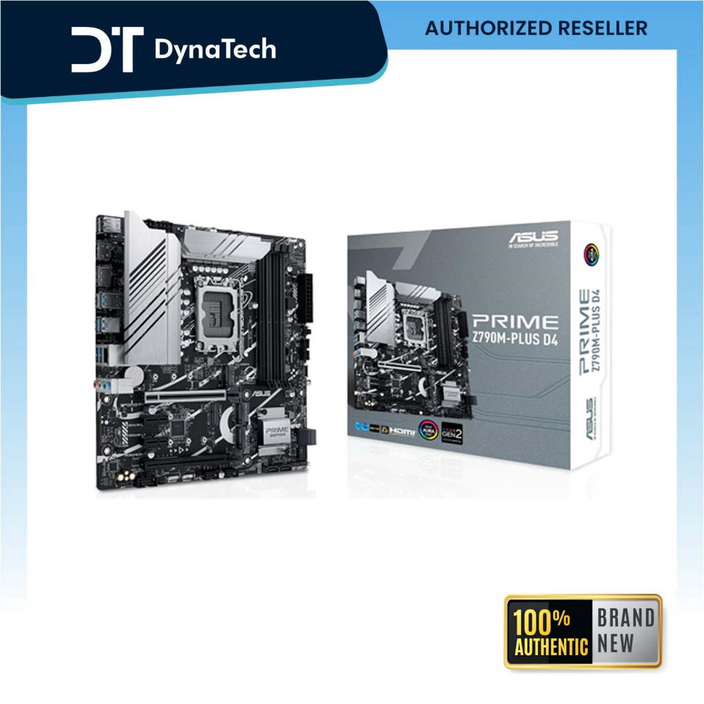 Asus Prime Z790M-PLUS D4-CSM mATX LGA1700 DDR4 Motherboard | Shopee ...