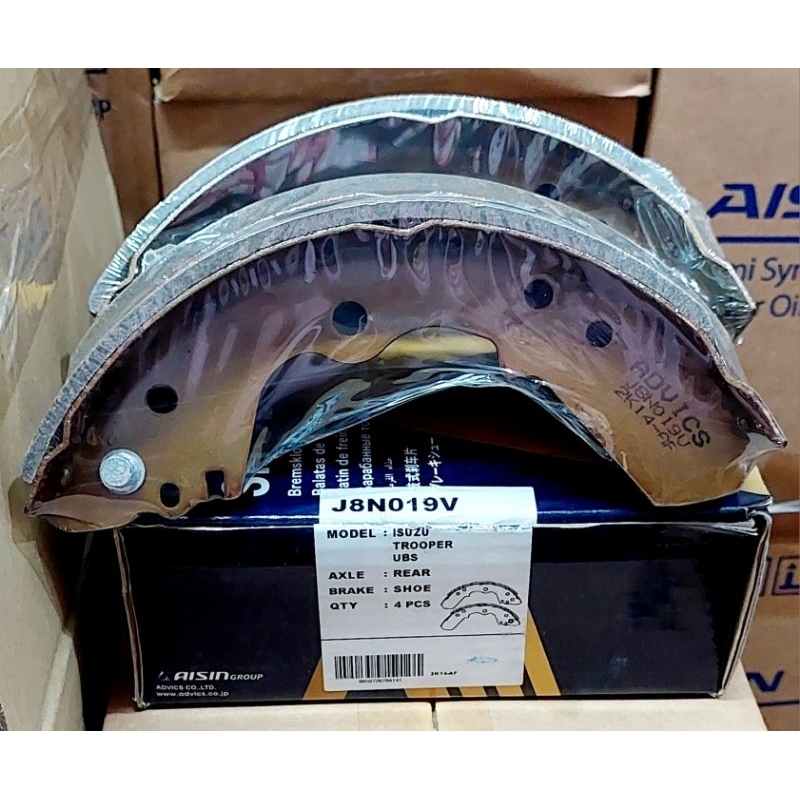 J8N019T BRAKE SHOE ASSEMBLY ISUZU CROSSWIND 4JA1, HI-LANDER, FUEGO ...