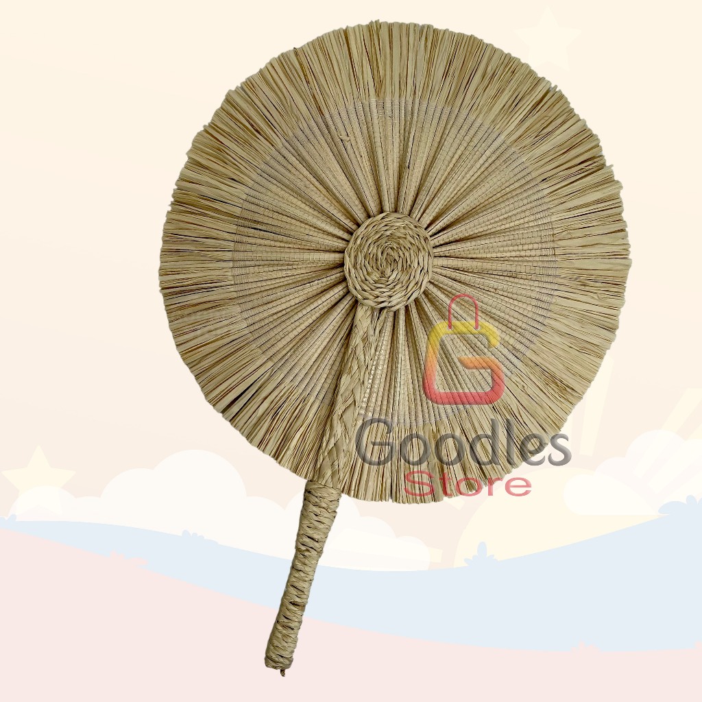 Raffia Fan Souvenir & Giveaways Philippine Native Abanico Pamaypay ...