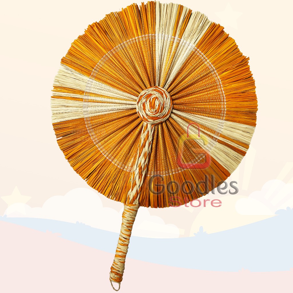 Raffia Fan Souvenir & Giveaways Philippine Native Abanico Pamaypay ...