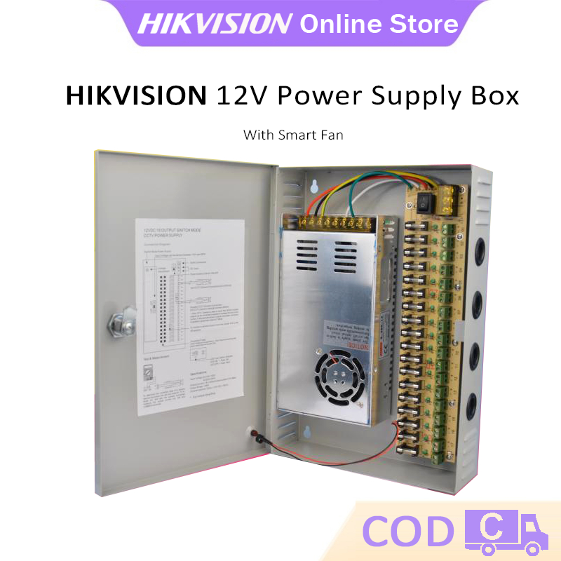 CCTV Centralized Power Supply Box 12V5A/10A/20A/30A Dedicated ...