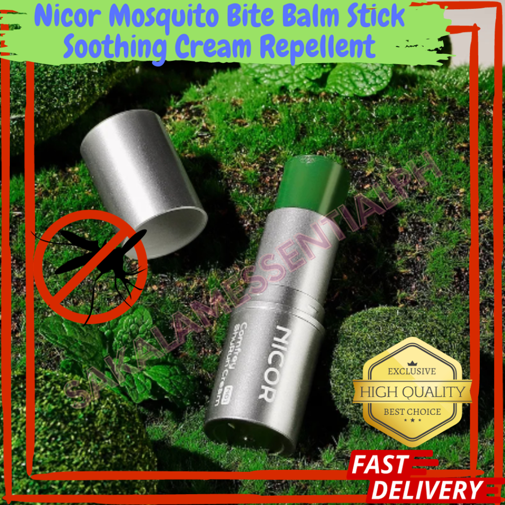 Mosquito Bite Balm Stick Soothing Cream Repellent Protection Relieves ...