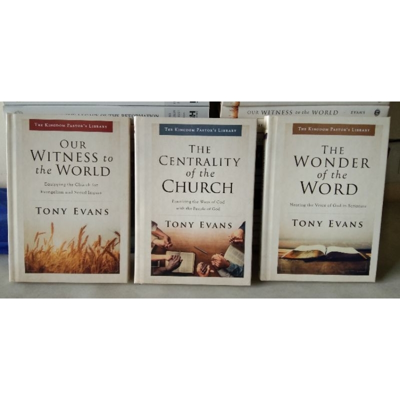 Tony Evans Books (The Kingdom Pastor's Library) | Shopee Philippines