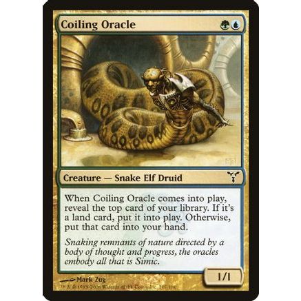 Coiling Oracle - Dissension (DIS) MTG | Shopee Philippines