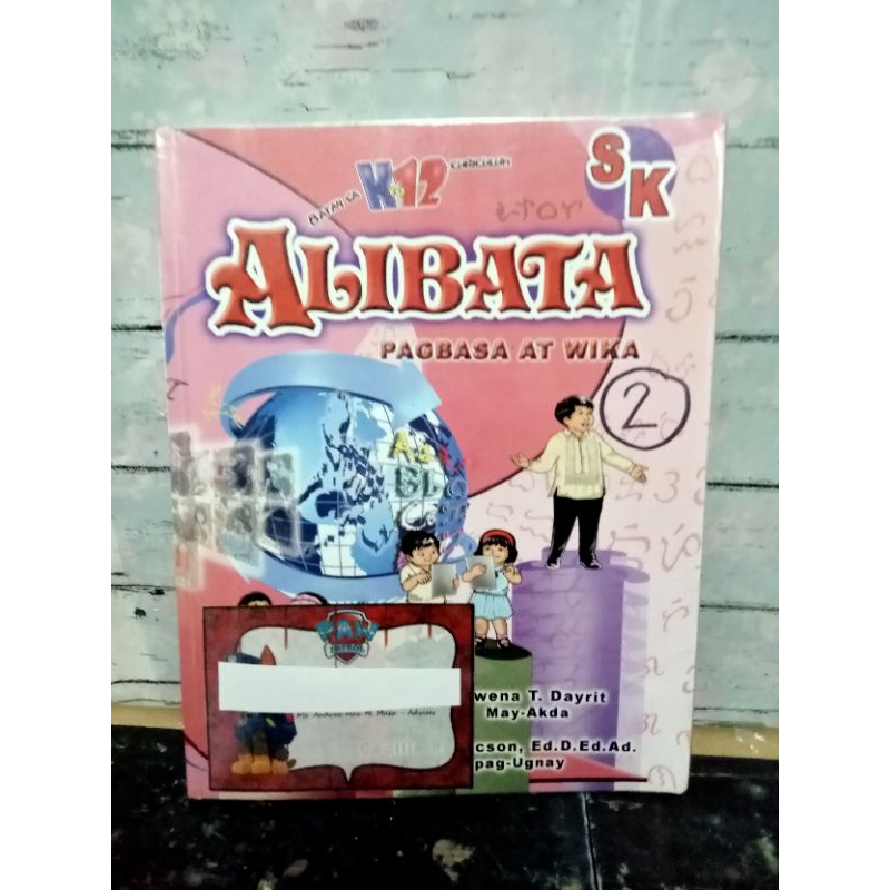 ALIBATA, pagbasa at wika(used book) | Shopee Philippines