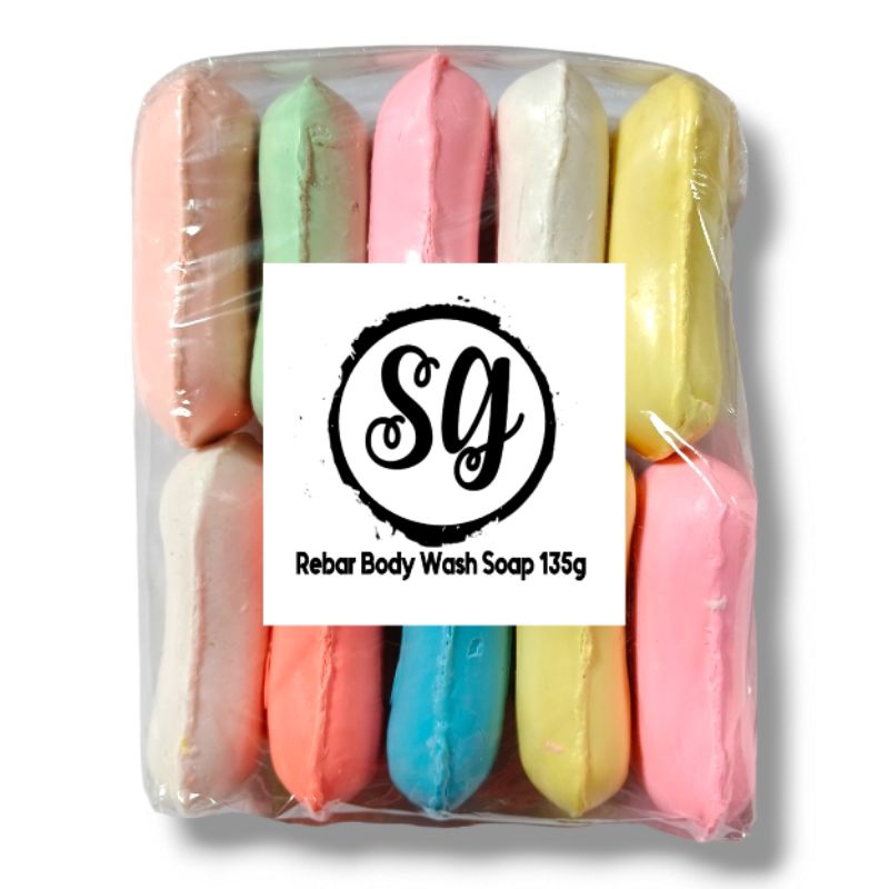 Sg Rebar Body Wash Soap 135g set 4 pcs | Shopee Philippines