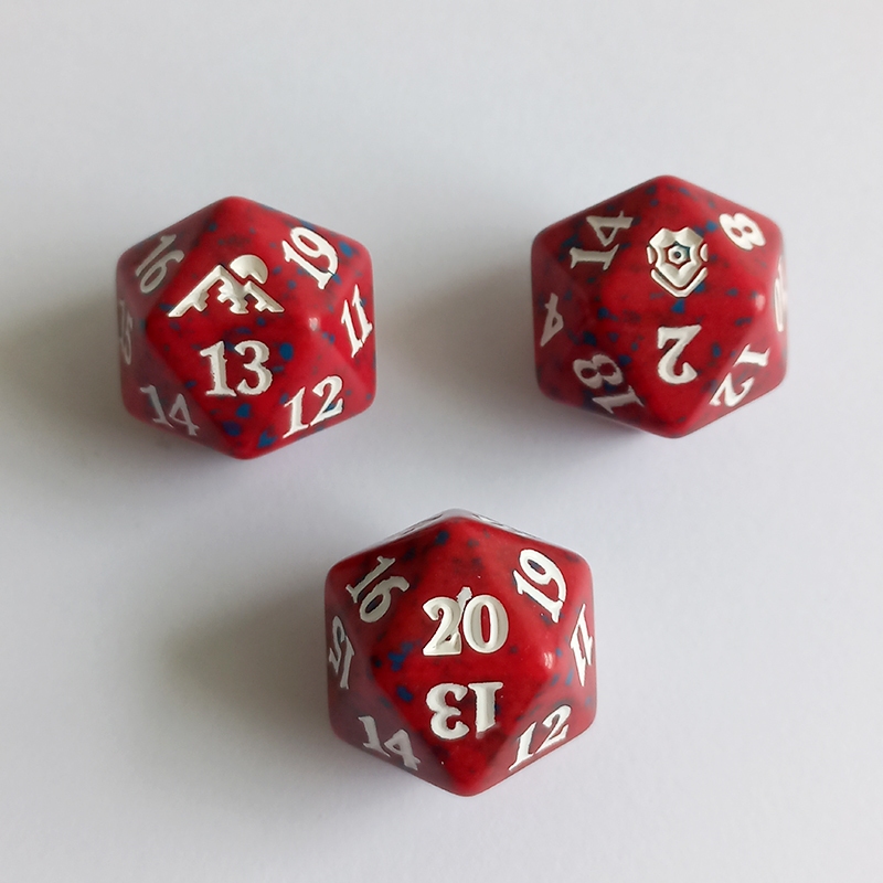 1pc. Magic the Gathering D20 Spindown Life Counter (Red) | Shopee ...