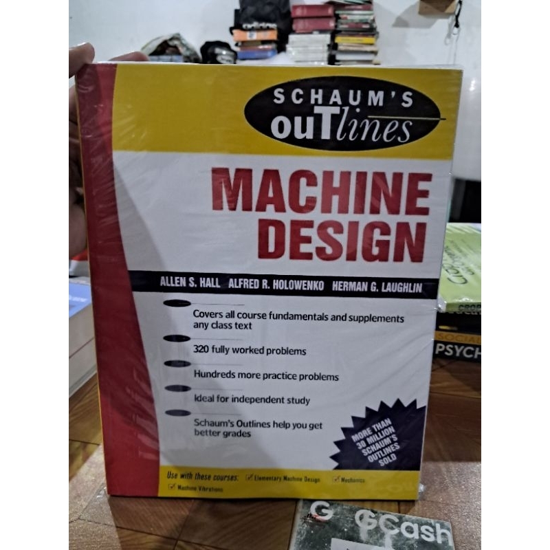 Schaums outline Machine Design Onhand | Shopee Philippines