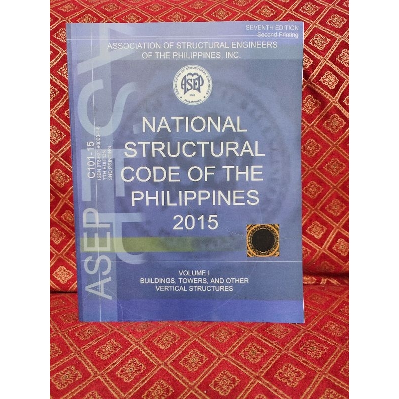 National Structural Code of the Philippines 2015 Volume 1 | Shopee ...