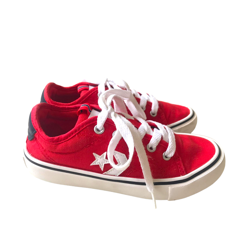PRELOVED Converse Red Shoes for kids Size: 29 SP#1258 | Shopee Philippines