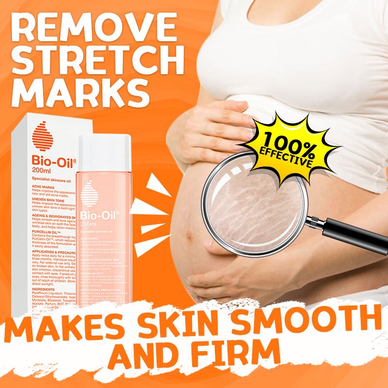 Bio-Oil Skincare for Scar Stretch Mark Treatment Oil Scar Removal Gel ...