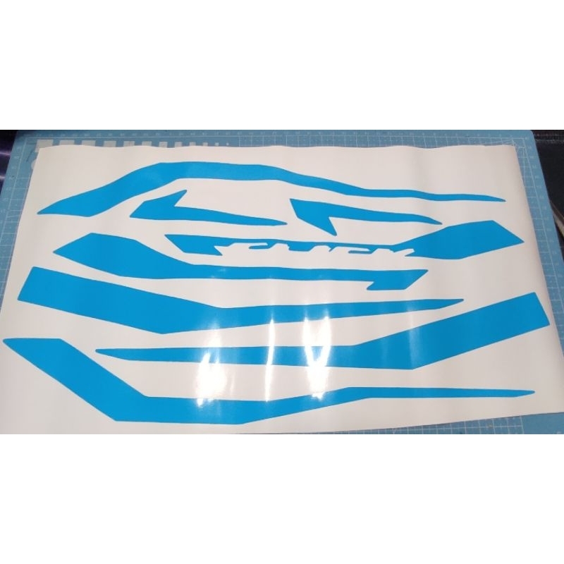 Honda Click V3 Cover up Sticker Lining Decals | Shopee Philippines