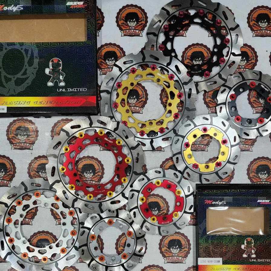 Mody5 Floating Alloy Disc V1 Sniper150 / 155 (Front w/ Bracket 290mm ...